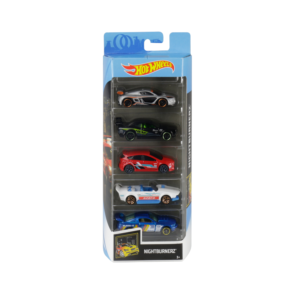HW Basic Car 5-Pack PPK By Mattel – The Little Things