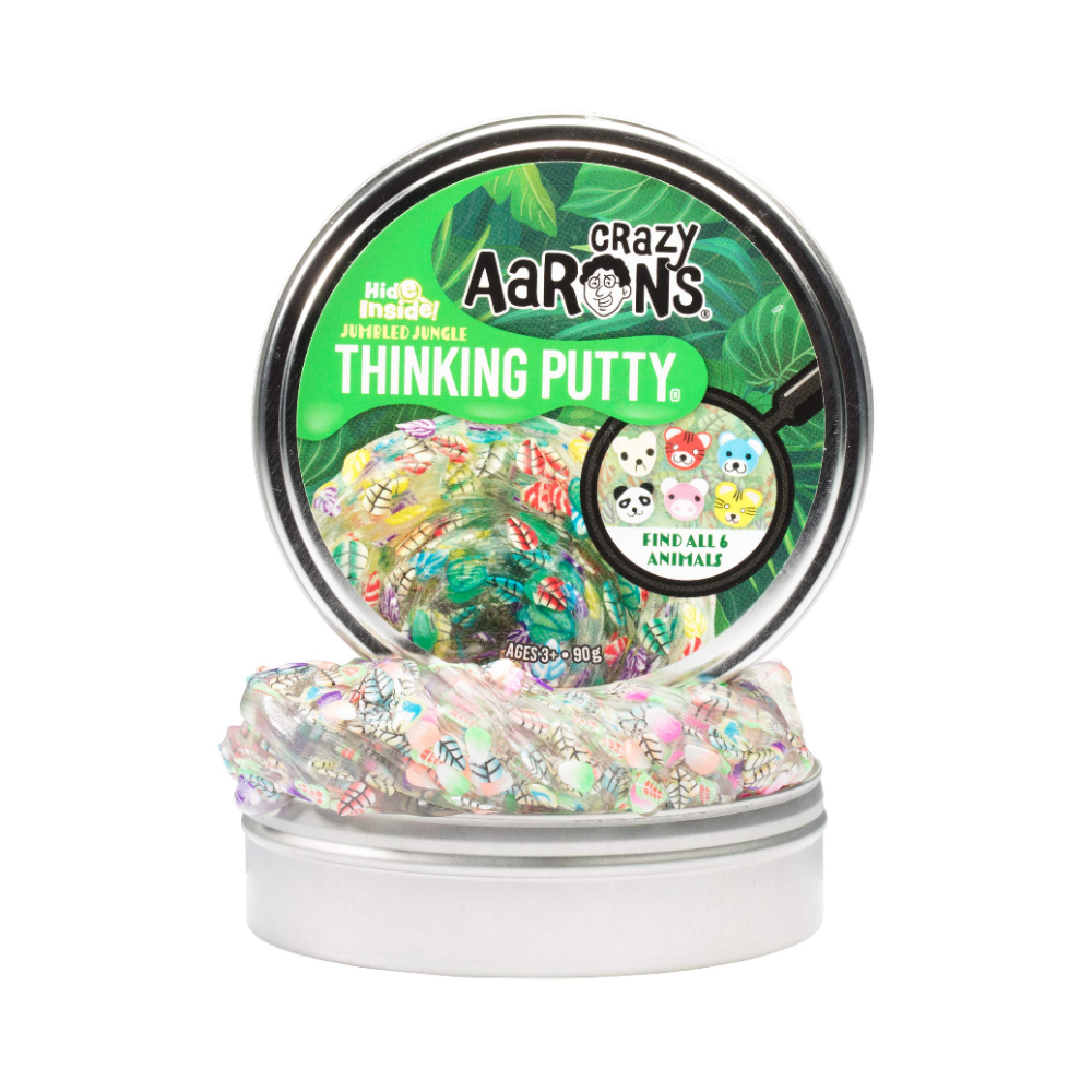 Crazy Aaron's Hide Inside Jumbled Jungle Thinking Putty – The Little Things