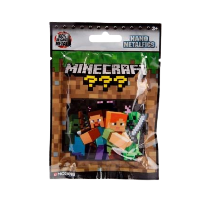Minecraft Blind Pack Nanofigs 11-sort. By Jada Toys – The Little Things