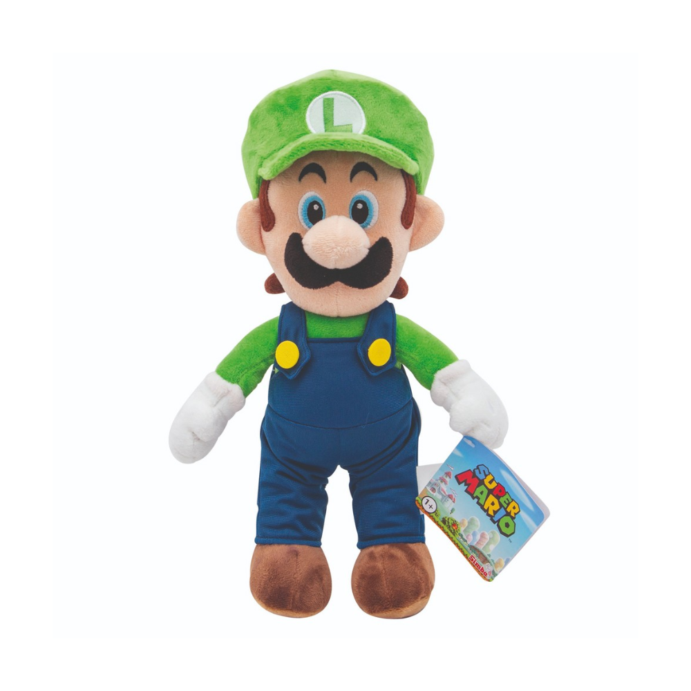 Super Mario Luigi 20" Plush by Simba – The Little Things