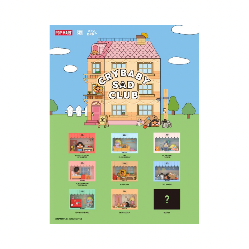 Crybaby Sad Club Series Scene Sets – The Little Things