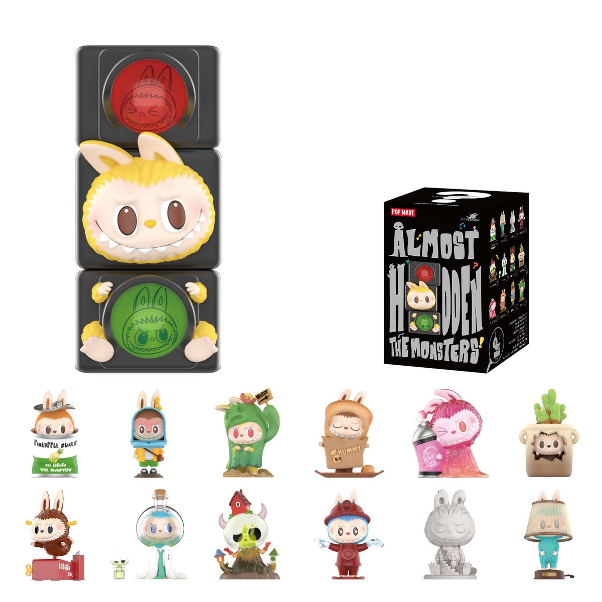 Pop Mart - Almost Hidden Monsters Figure Blind Box By Pop Mart (1Pc Ra ...