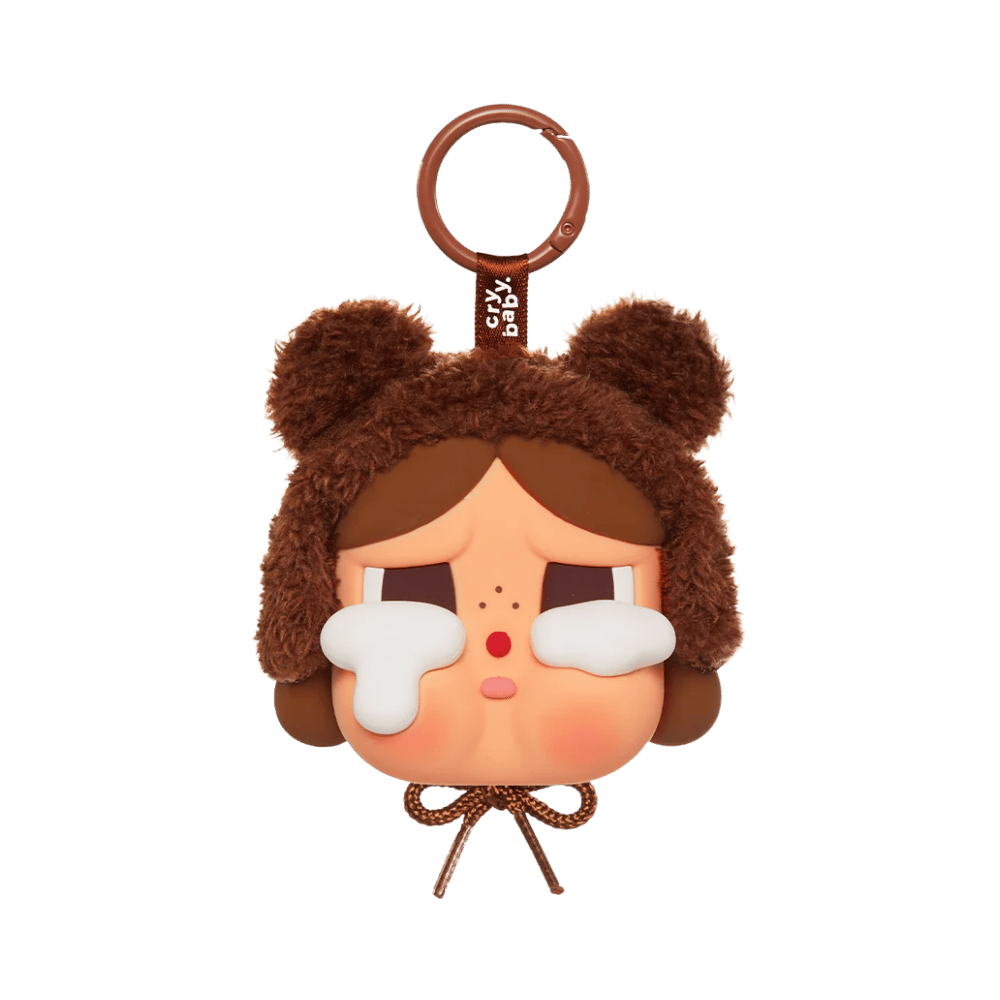 Crybaby Crying Again Series-Earphone Case Brown By Pop Mart – The ...