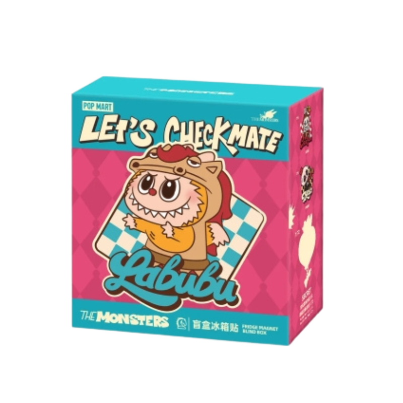 The Monsters Let'S Checkmate Series Fridge Magnet Blindbox By Pop Mart ...