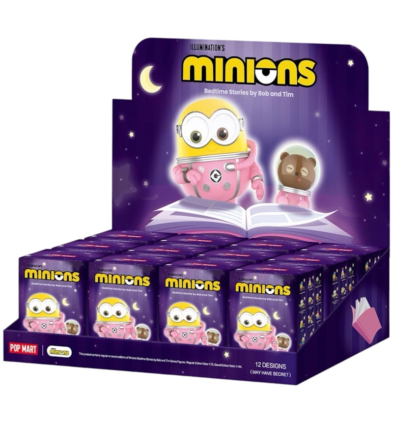 Minions Bedtime Stories by Bob and Tim Series Figures By Pop Mart – The ...