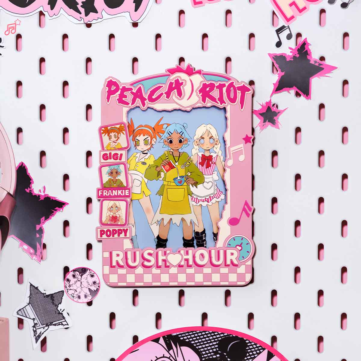 Peach Riot Rush Hour Series-Photo Frame (6-Inch) By Pop Mart – The ...