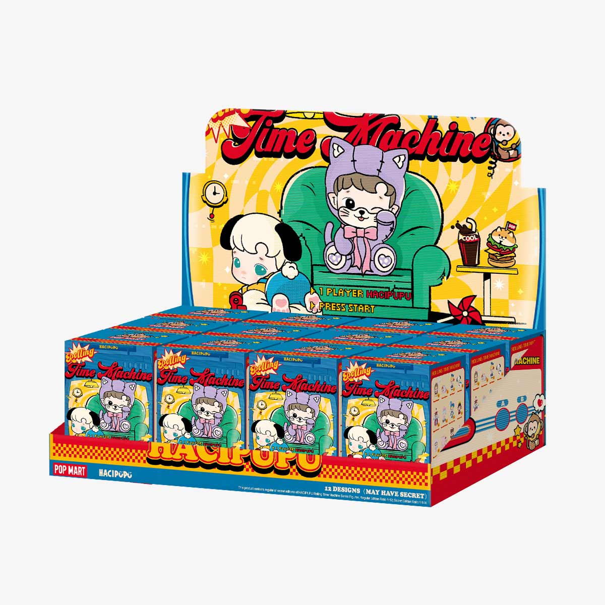 Hacipupu Rolling Time Machine Series Figures By Pop Mart – The Little ...