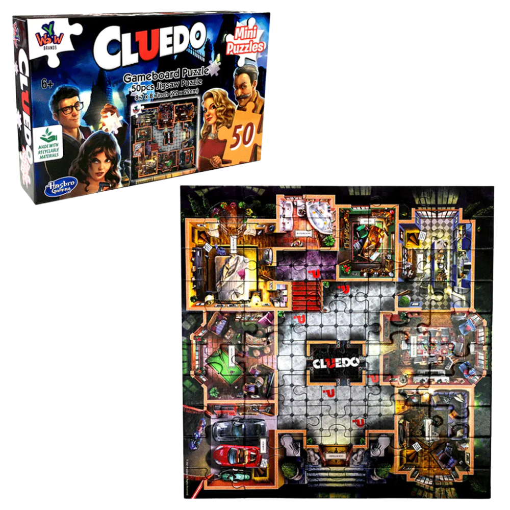 Cluedo Mini Puzzle Game by Hasbro – The Little Things