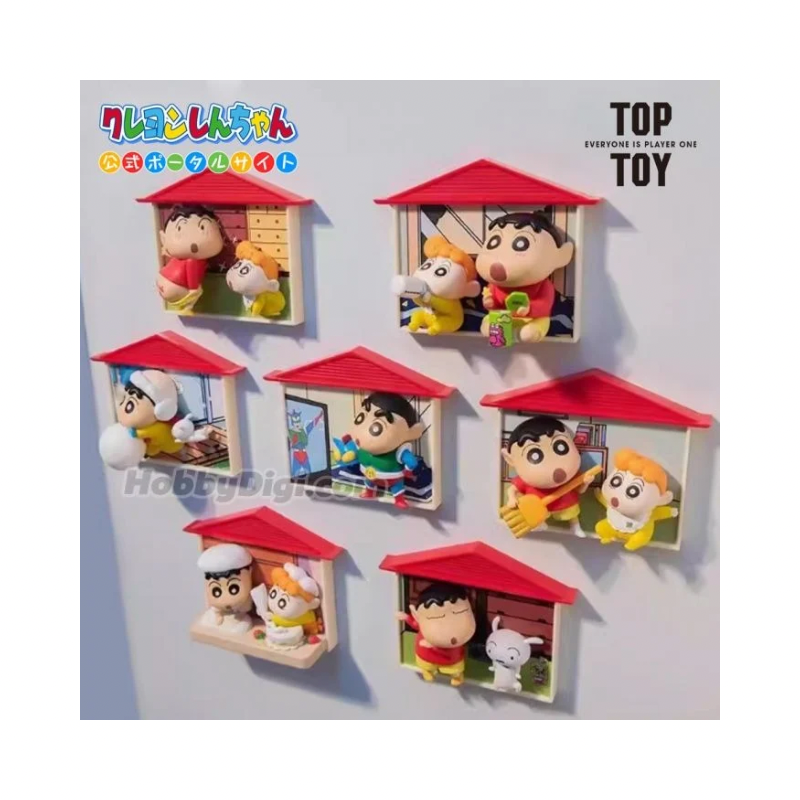 CRAYON SHIN CHAN Nohara Family Series Figures Blind Box By Top Toy ...