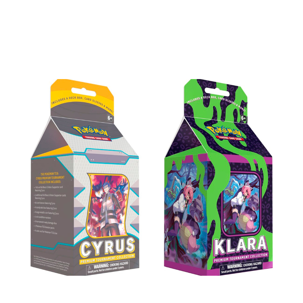 Pokemon TCG: Cyrus/Klara Premium Tournament Collection Box (Random ...