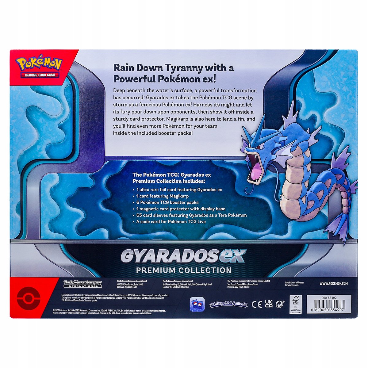 Pokemon TCG: GYARADOS EX PREMIUM COLLECTION – The Little Things
