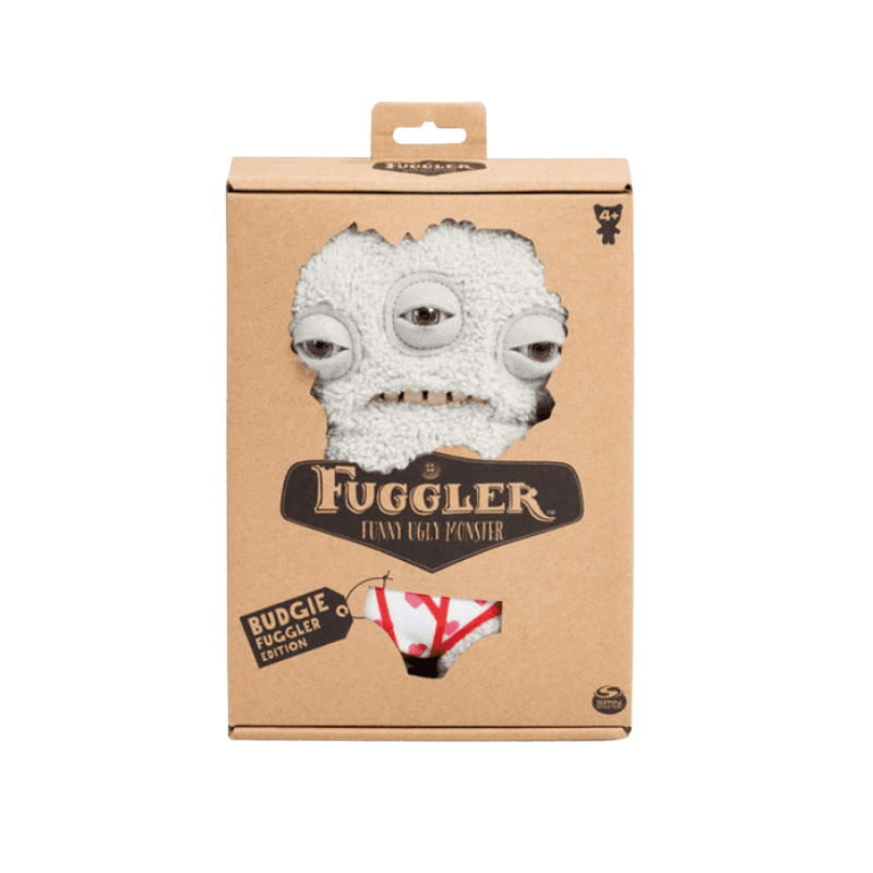 Fuggler 9" Funny Ugly Monster - Grey Fuzzy Annoyed Alien – The Little ...