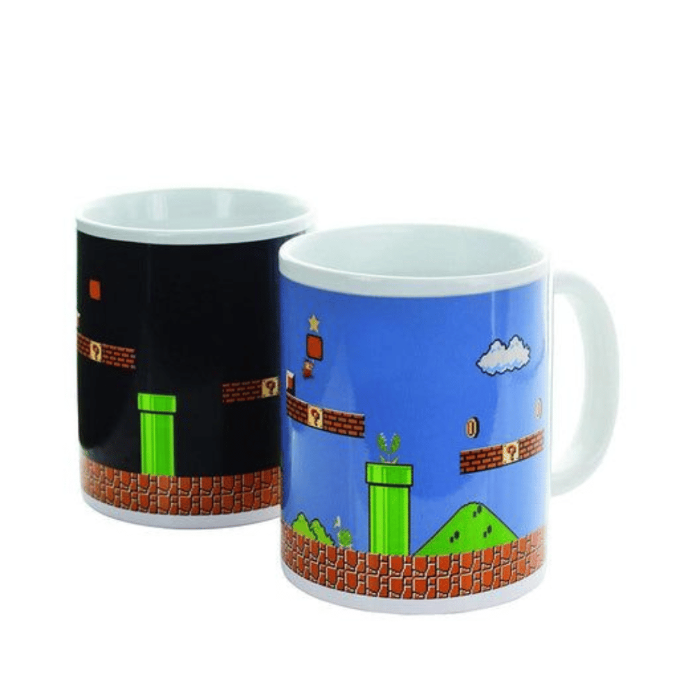 Super Mario Bros Heat Changing Mug By Paladone – The Little Things