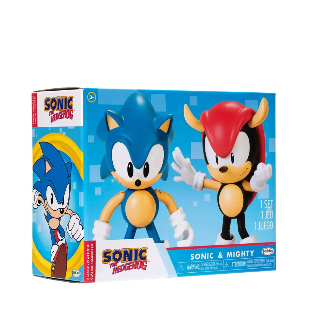 Sonic The Hedgehog Sonic & Mighty Exclusive Action Figure 2-Pack [Clas ...