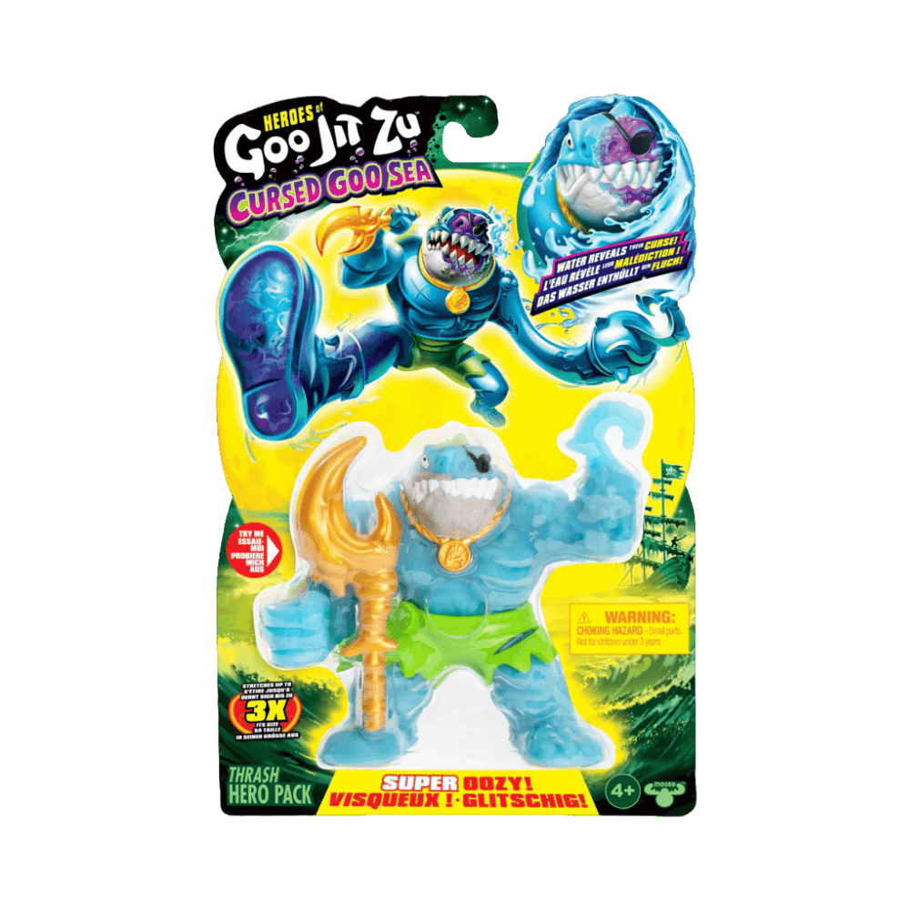 HEROS OF GOO JIT ZU CURSED GOO SEA S10 HERO PK - THRASH By Moose Toys ...