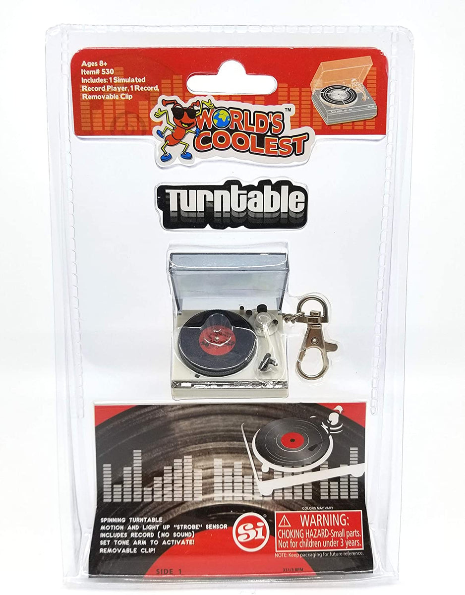 Worlds Coolest DJ Turntable keychain – The Little Things