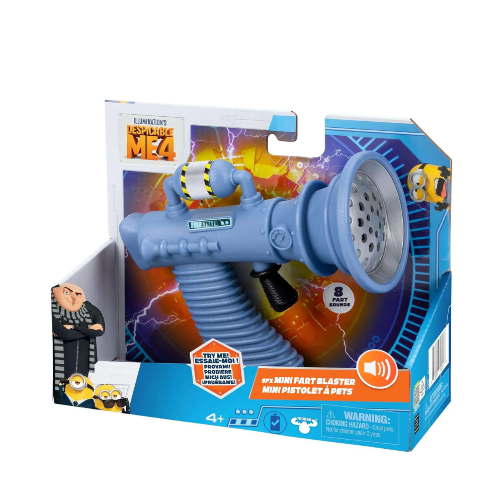 Despicable Me 4 SFX Mini Fart Blaster Toy By Moose Toys – The Little Things