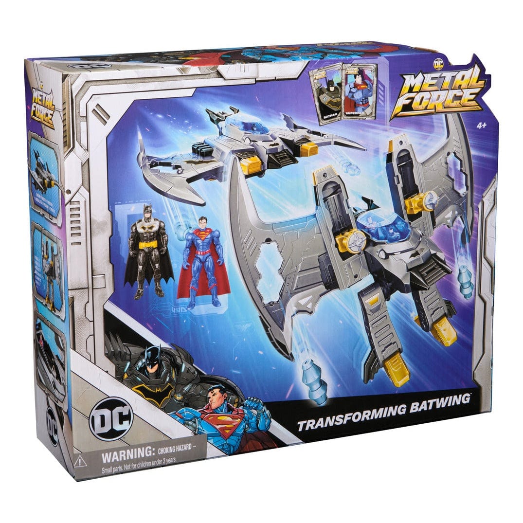 DC Metal Force Transforming Batwing By Spin Master – The Little Things