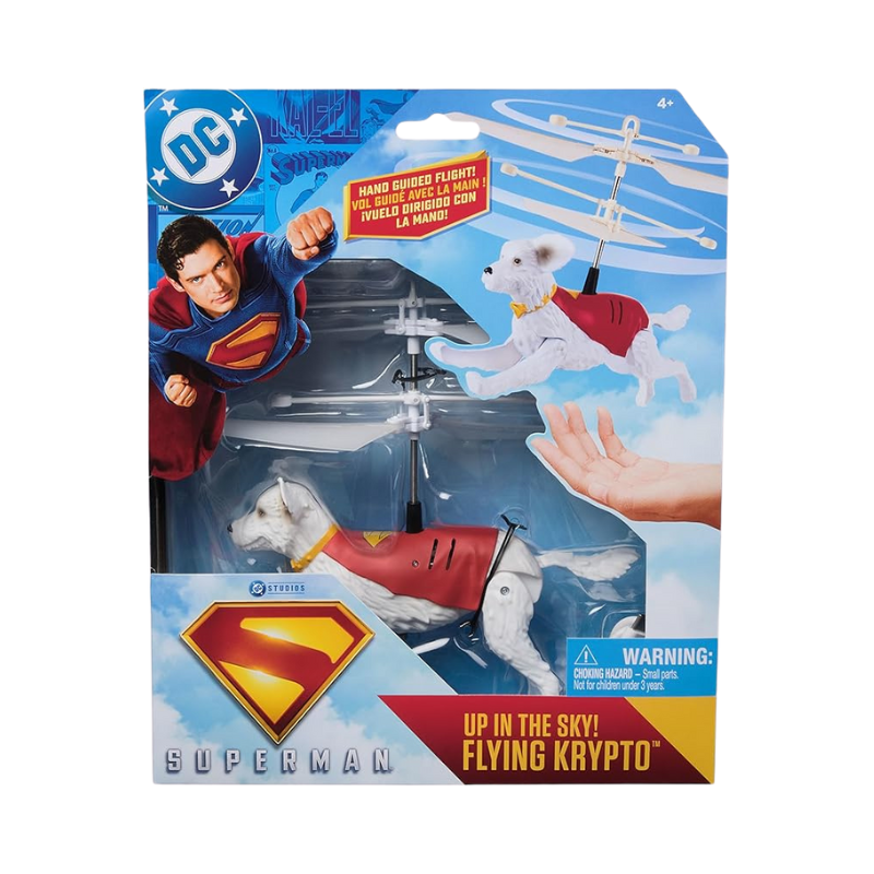 DC Superman Movie Handheld Flying Krypto Toys by Spin Master – The ...
