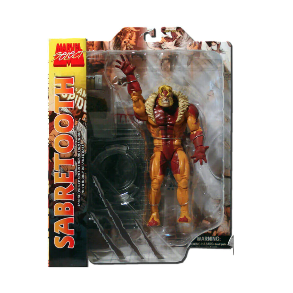 Sabretooth Marvel Select Action Figure By Diamond Select Toys – The ...