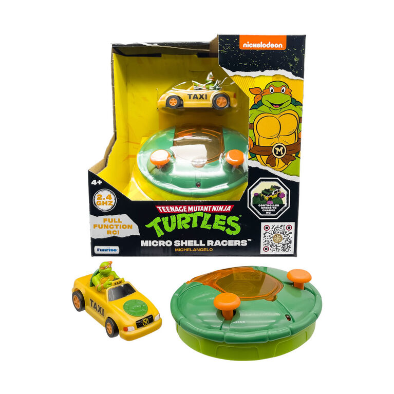 Teenage Mutant Ninja Turtles Remote Control Micro Shell Racers - Micha ...