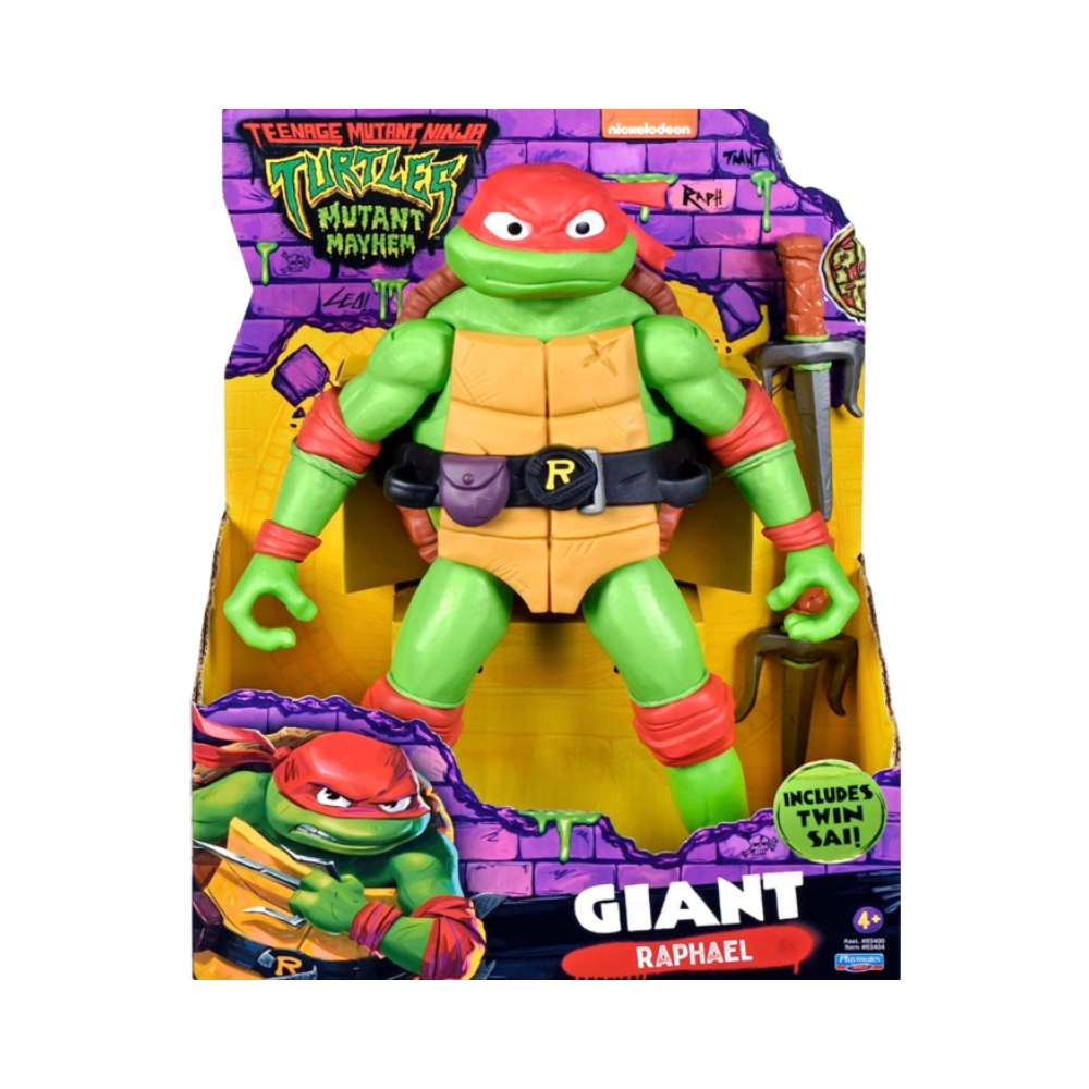 Teenage Mutant Ninja Turtles: Mutant Mayhem Giant Raphael Action Figur ...