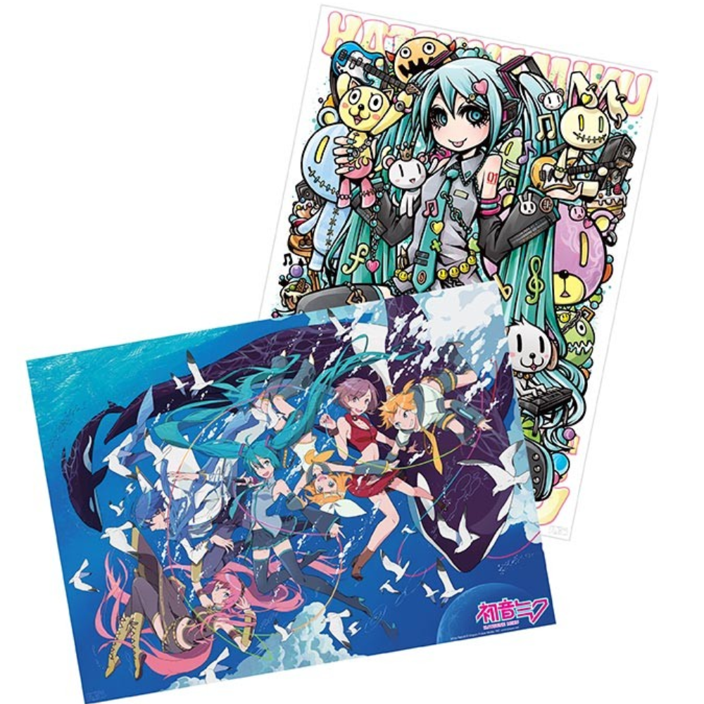 Hatsune Miku Series 2 52X38 cm Set 2 Chibi Posters Poster by Abysse ...