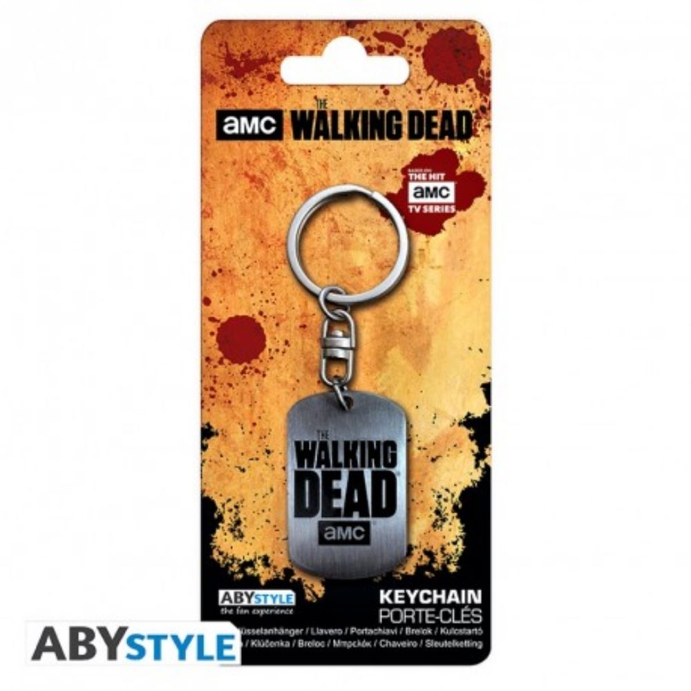 THE WALKING DEAD - Keychain "Dog tag logo" – The Little Things