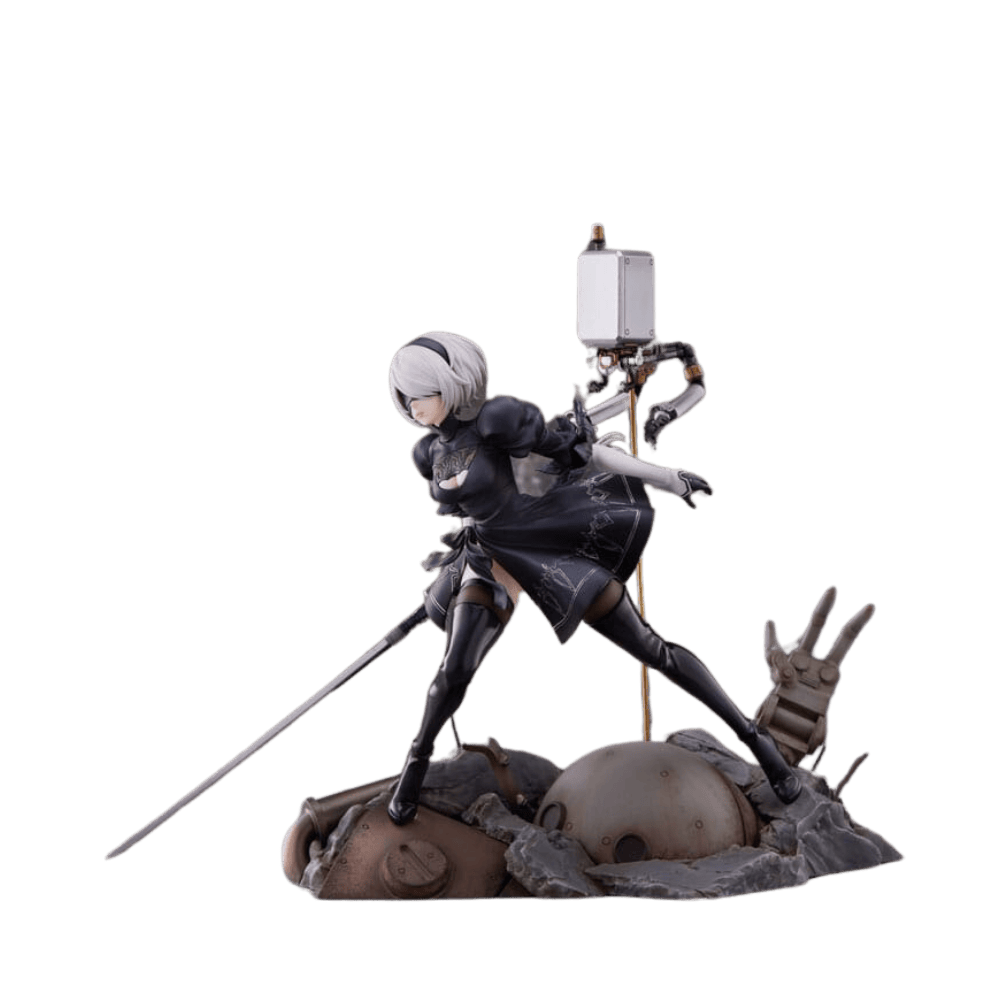 NieR : Automata Ver1. 1a 2B (Deluxe Ver.) (re-run) 1/7 Scale Figure By ...