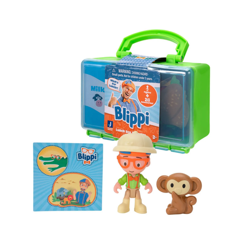 Blippi Deluxe Blind Figure Lunch Box - Green – The Little Things