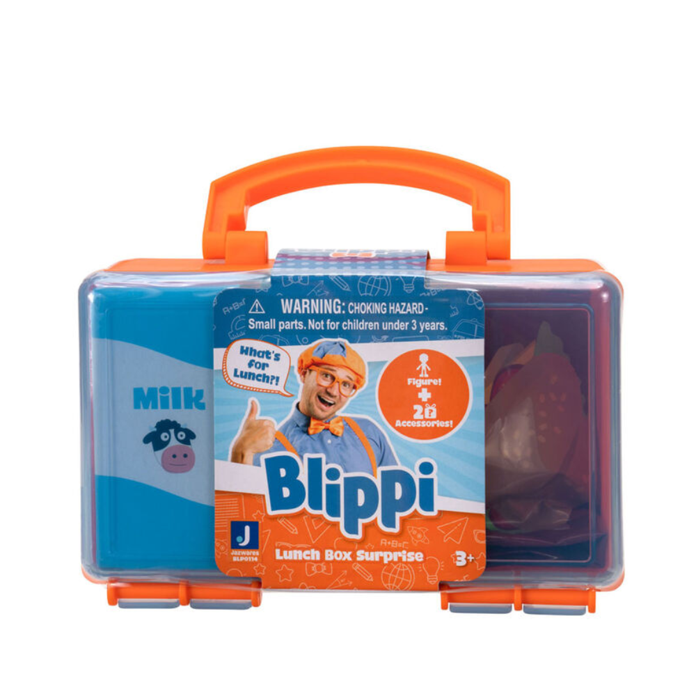 Blippi Deluxe Blind Figure Lunch Box - Orange – The Little Things