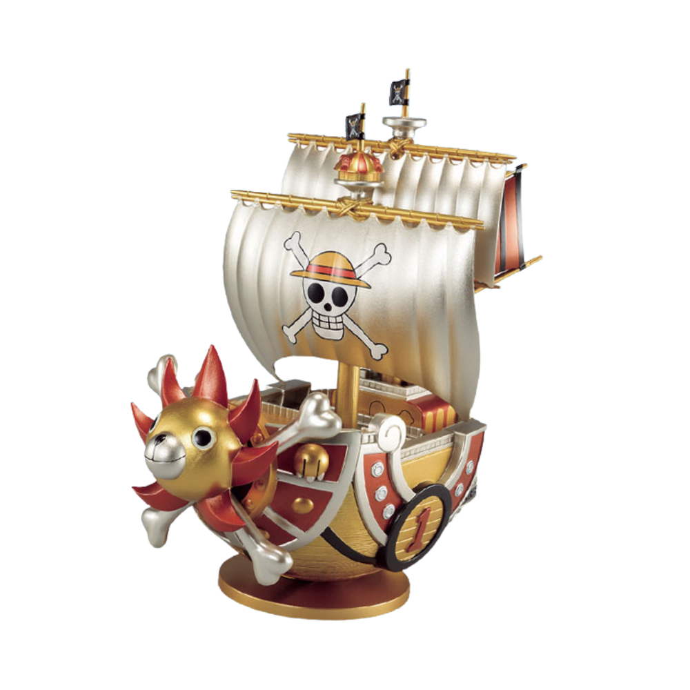 One Piece Thousand Sunny Mega World Collectable Figure Special Gold Co ...