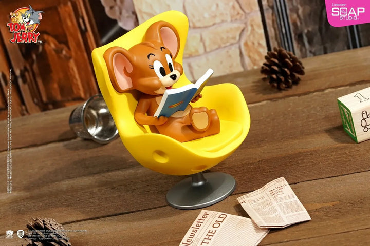 Tom and Jerry: Jerry's Reading Time Statue By SOAP STUDIO – The Little ...
