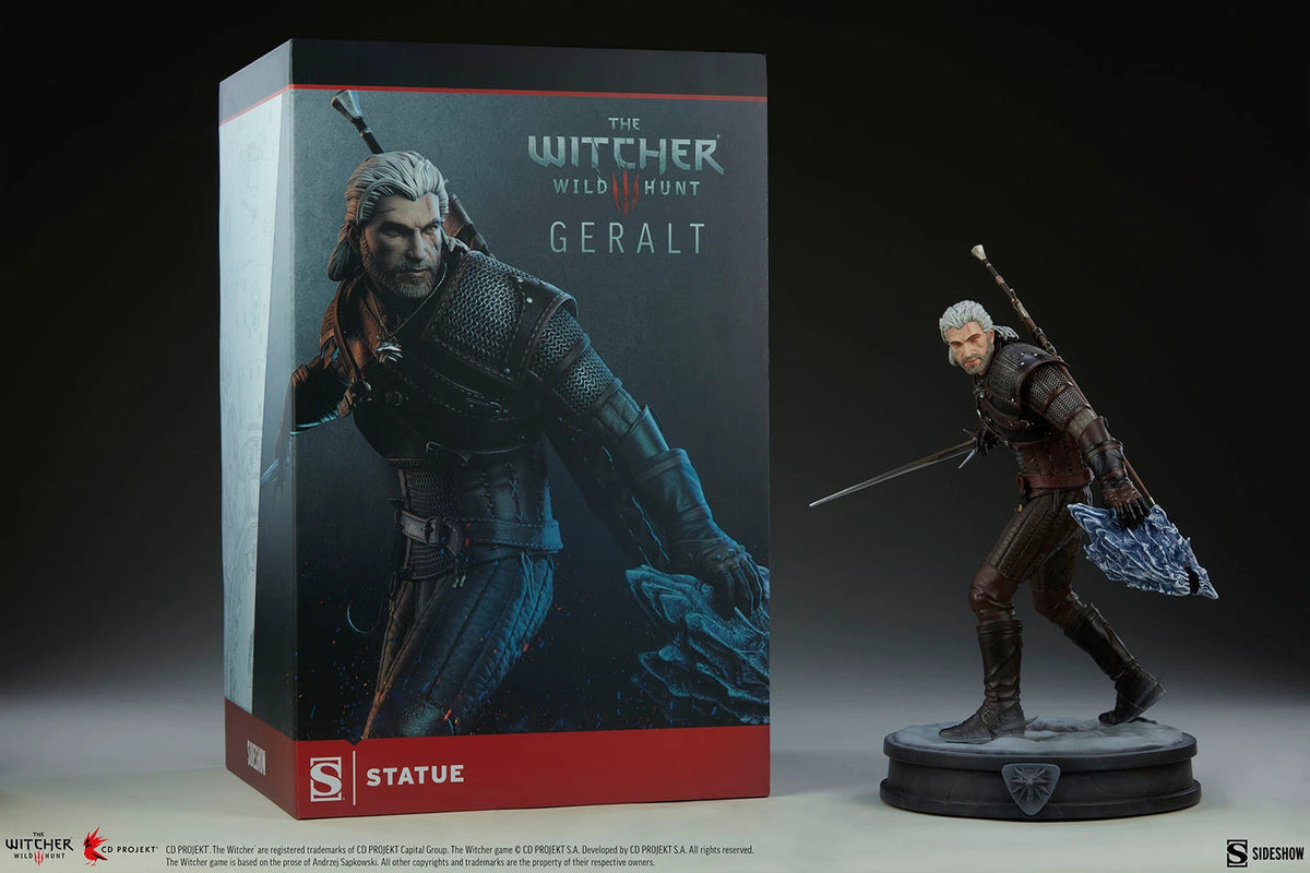 The Witcher Geralt Statue by Sideshow Collection – The Little Things