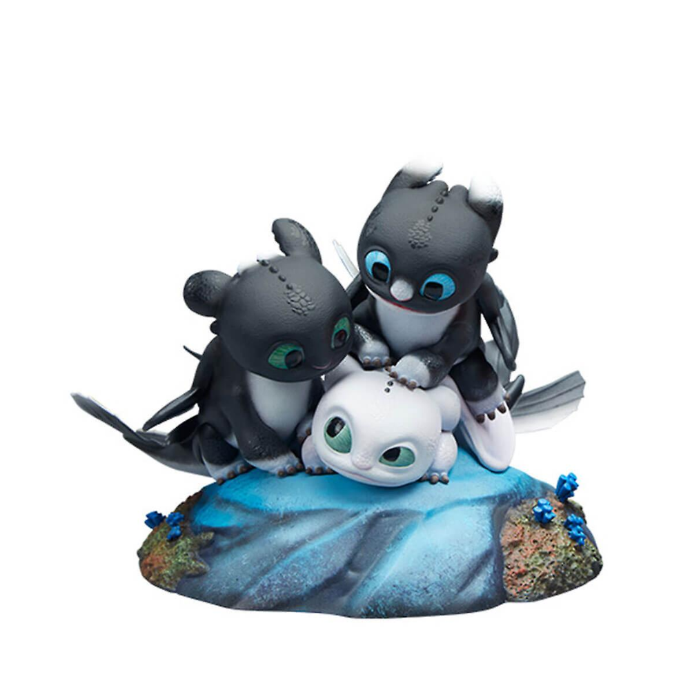 How to Train your Dragon? Dart, Pouncer, and Ruffrunner Statue Statue ...