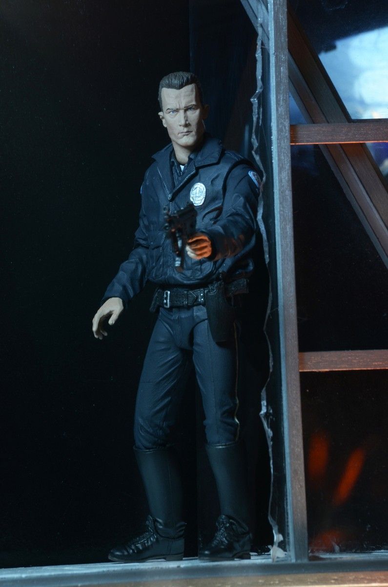 TERMINATOR 2: JUDGMENT DAY - ULTIMATE T-1000 MOTORCYCLE COP ACTION FIG ...