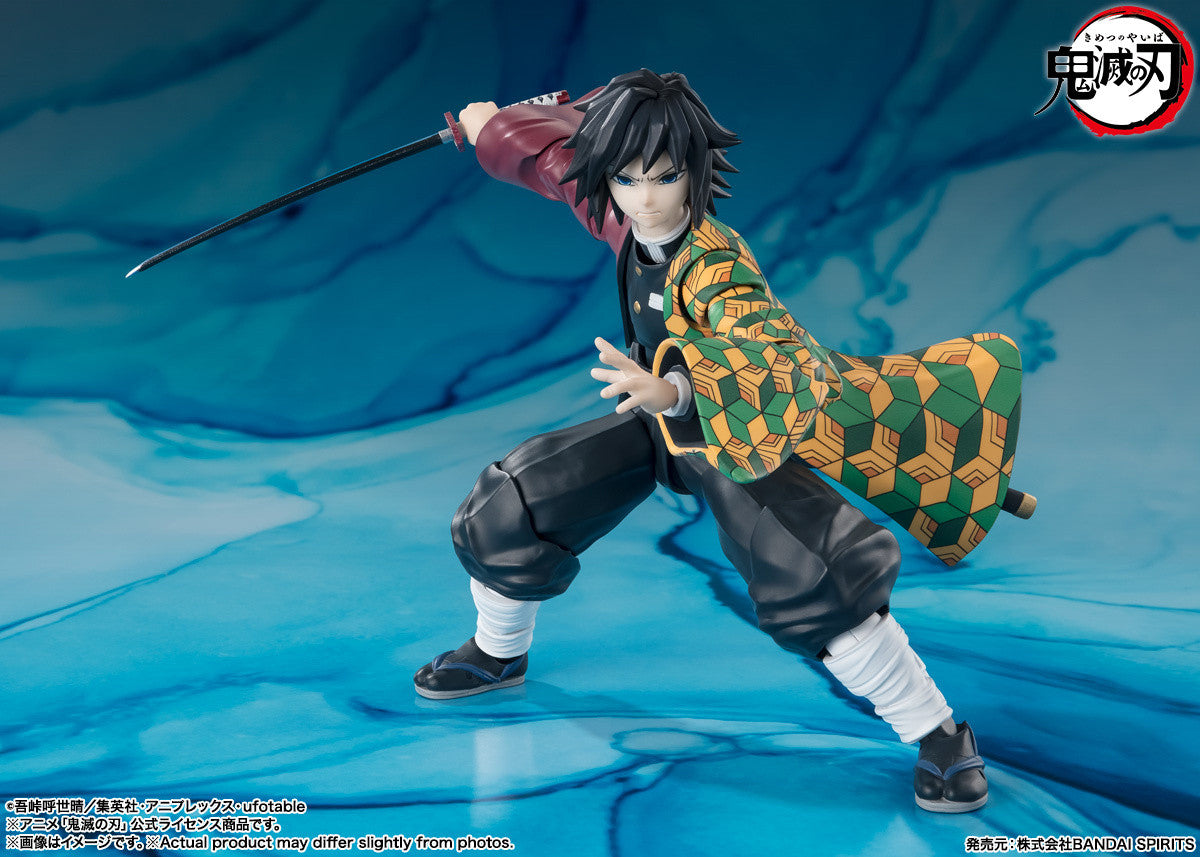 Demon Slayer: Kimetsu no Yaiba S.H.Figuarts Giyu Tomioka Action Figure ...