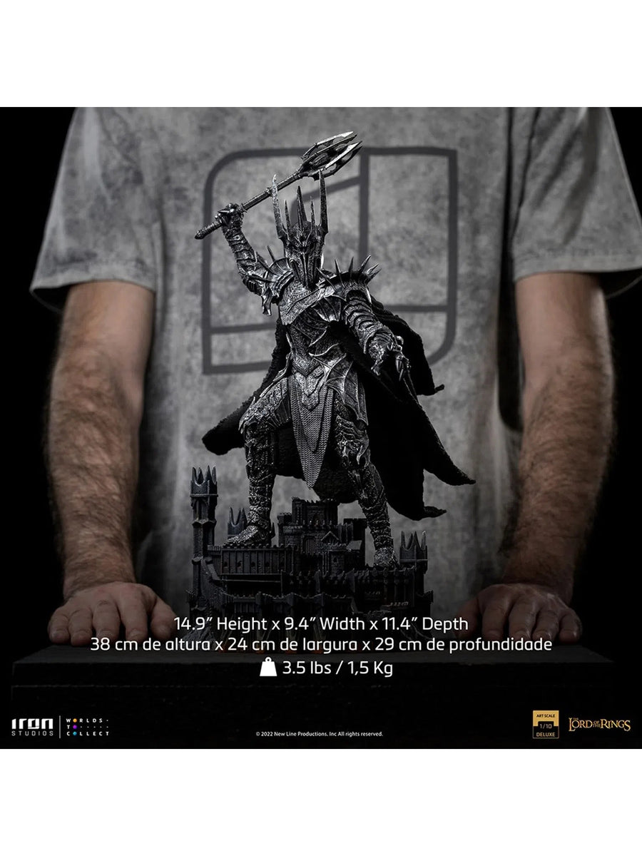 Lord Of The Rings - Sauron Deluxe Art Scale 1/10 Statue By Iron Studio ...