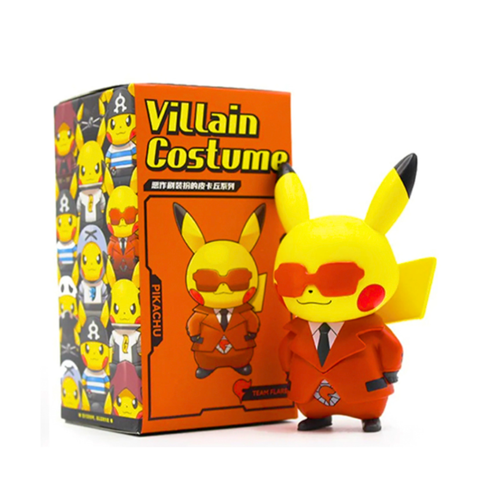 Pokemon Pikachu Villain Costume Team Flare By Langbowang – The Little ...