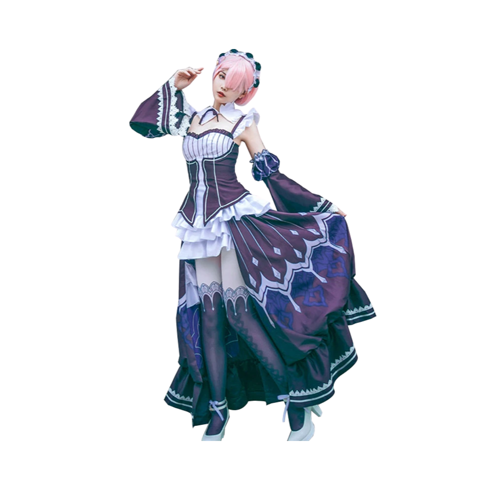 Re:Zero Starting Life in Another World Rem/Ram Cosplay for Adults – The ...