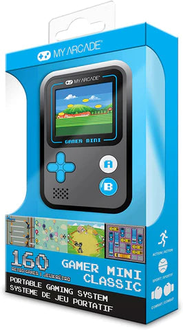 My Arcade Gamer Mini Classic Portable Electronic Gaming System With 16 ...