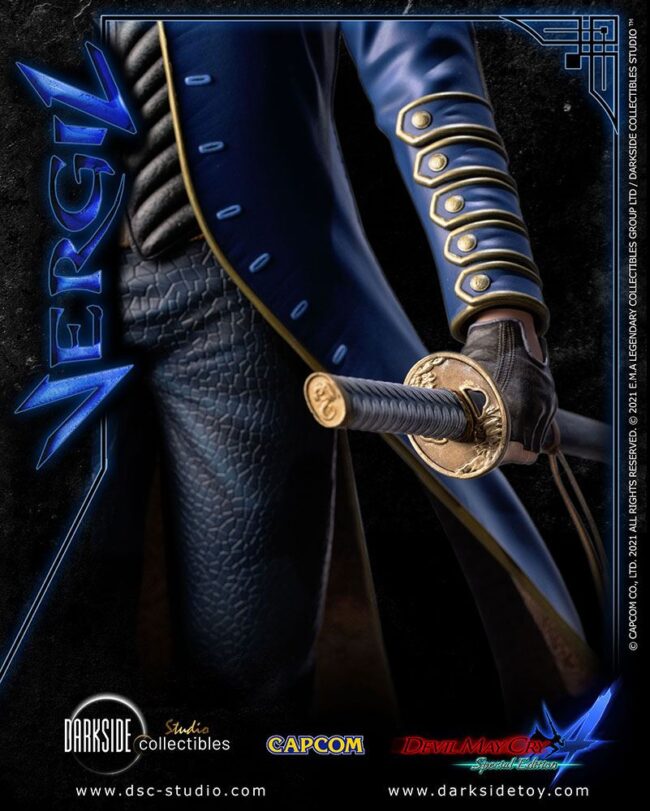 Vergil Devil May Cry 4 Premium Statue By Darkside Collectibles – The ...