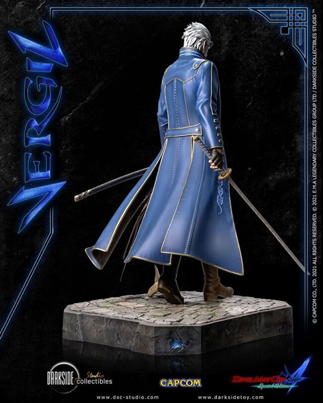 Vergil Devil May Cry 4 Premium Statue By Darkside Collectibles – The ...