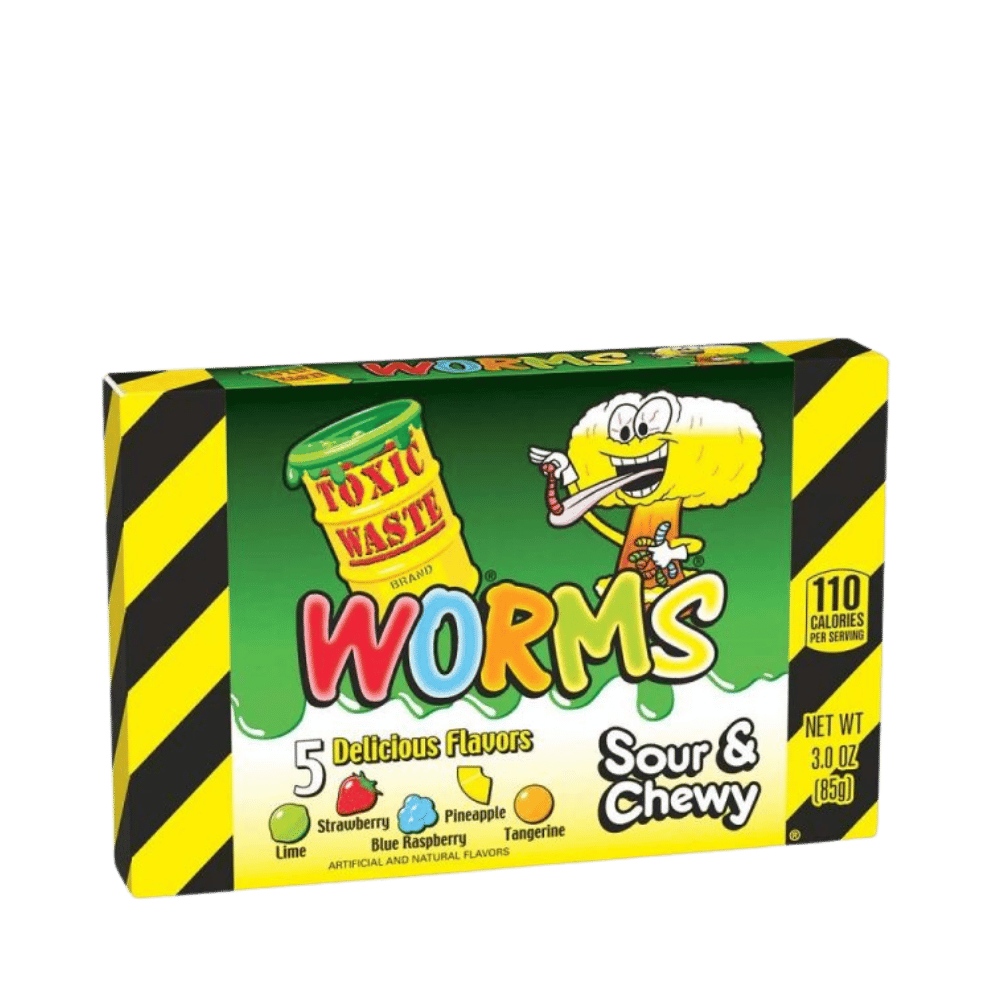 Toxic Waste Bears Theatre Box Sour & Chewy 3OZ – The Little Things