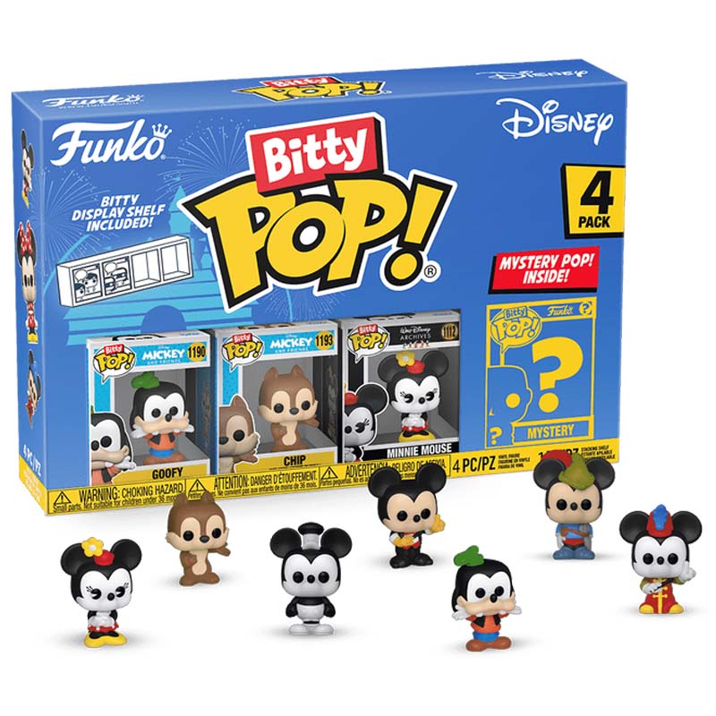 Funko Bitty Pop! Disney: Disney Classic - Minnie 4PK – The Little Things