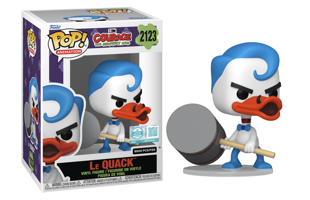 Funko TLT Exclusive: Courage S2 - Le Quack (Supreme / LE:9,500 Pcs ...