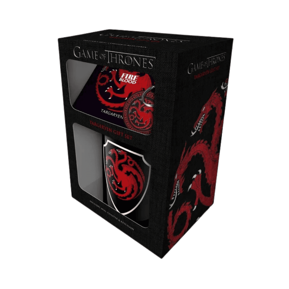 GAME OF THRONES - TARGARYEN (MUG COASTER & KEYCHAIN) By Pyramid – The ...