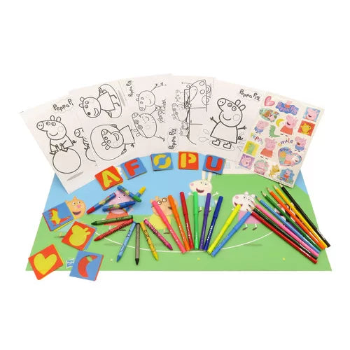 Peppa Pig 67 Pieces Art Set In Jumbo Box – The Little Things