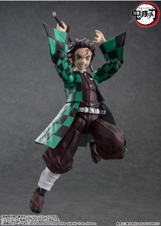 Demon Slayer TANJIRO KAMADO S.H. Figuarts Action Figure by Bandai Tama ...