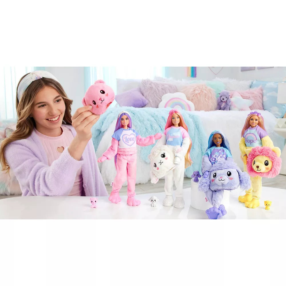 Barbie Cutie Reveal Barbie Cozy Cute Tees Series - Teddy – The Little ...